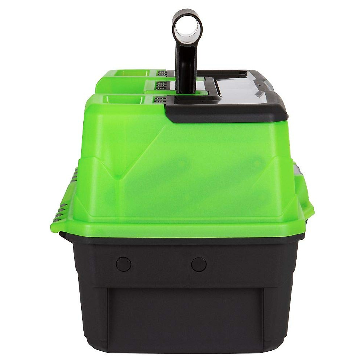 Flambeau Outdoors 6383AMG 3-Tray Classic Tray Tackle Box, Portable Tackle Organizer, Frost Green/Black