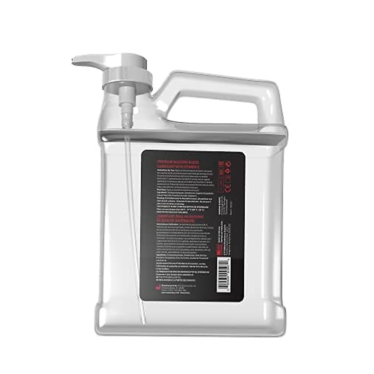 Swiss Navy Premium Silicone Based Gallon 128 Ounce Personal Lubricant Gel Latex Safe Long Lasting Lubrication Lube for Men Woman Couples, Works Underwater Paraben & Glycerin Free