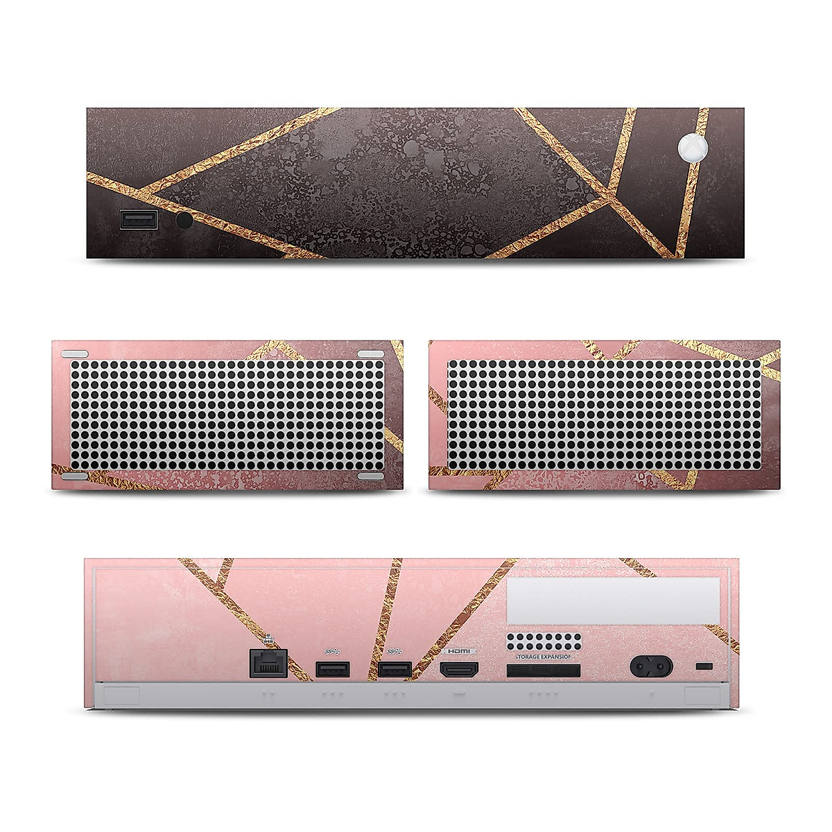 Head Case Designs Officially Licensed Elisabeth Fredriksson Pink And Black Art Mix Vinyl Sticker Gaming Skin Decal Cover Compatible With Xbox Series S Console