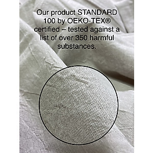 Get Bed Ready Stone Washed Cotton Casual Duvet Cover Set Solid Color Relaxed Modern Style Bedding Natural Wrinkled Lived-in Look Putty (Neutral, King)