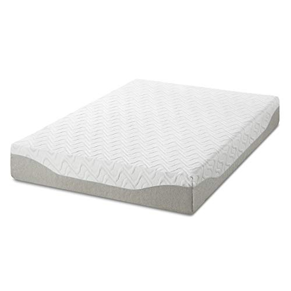 Best Price Mattress 11" Gel Infused Memory Foam Mattress, King Whtie