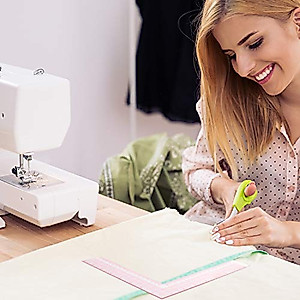 4 Pieces Beveled Transparent Ruler Clear Ruler Plastic French Metric Ruler with 2 Scales Ruler Set for Engineering Studying, 12 Inch/ 30.48 cm, 8 Inch/ 20.5 cm, 6 Inch/ 15.3 cm