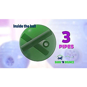 Bark N Bounce: The Interactive Dog Toy Ball That Bounces and Laughs, Engaging Your Dog's Natural Instincts | Small/Medium 3.75in | Dogs 30lbs and Under