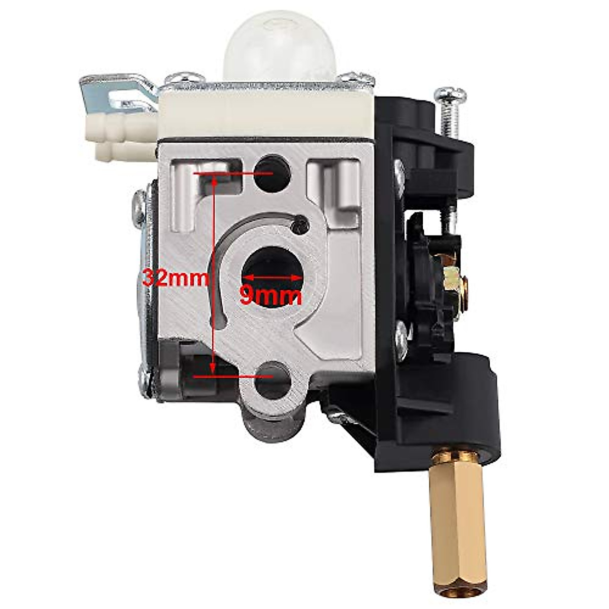 Mannial SRM-210 RB-K75 Carburetor Carb fit ECHO Hedge Trimmer HC150 HC150i HC151 HC151i Weed Eater GT200 SRM 210 PE 200 HC150 SRM211 GT200 Replace A021000740 A021000741 A021000742