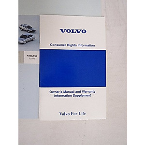 2004 Volvo S60 & S60 R Owners Manual book