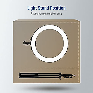 Neewer 18-inch SMD LED Ring Light Dimmable Lighting Kit with 78.7-inch Light Stand, Filter and Hot Shoe Adapter for Photo Studio LED Lighting Portrait YouTube TikTok Video Shooting (No Carrying Bag)