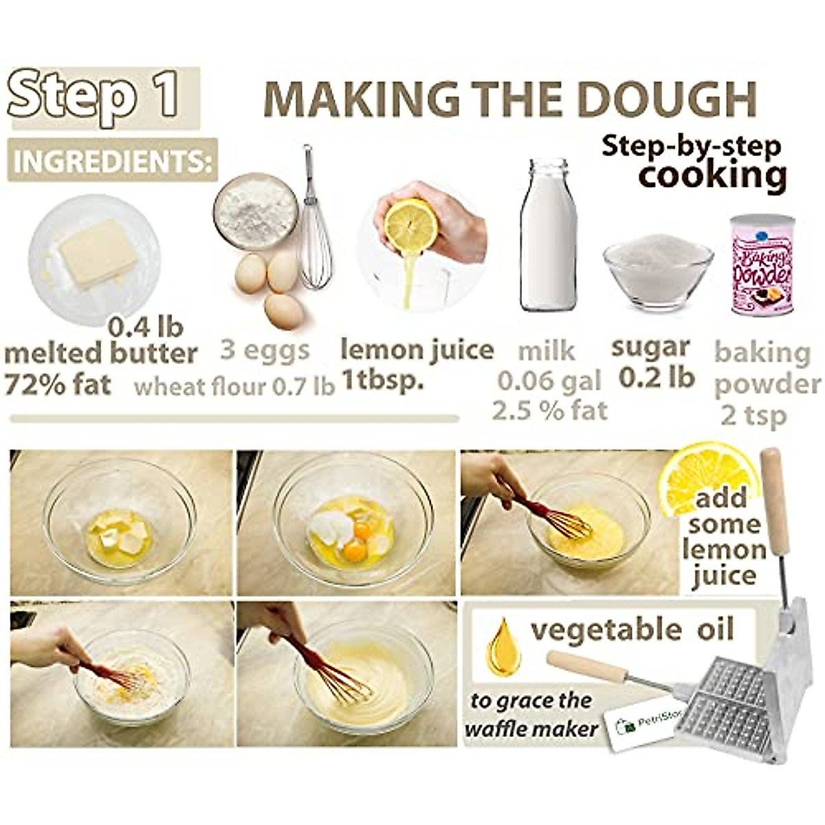 Belgian Mini Waffle Maker Cookie