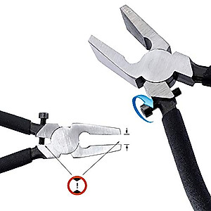 F-BBKO 42Sets 1" Key Fob Hardware - 3 Colors 1" Key Fob Key-chain Perfect with 1Pcs Key Fob Glass Running Pliers for Key Fob Wristlets Install