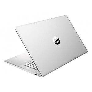 HP 17-cn0079cl 17.3-inch Laptop FHD IPS 11th Gen Intel Core i7 16GB DDR4 RAM 512GB SSD Intel Iris Xe Graphics Backlit Keyboard, HDMI, USB-C, WiFi, Bluetooth Windows 11 Home, Natural Silver (Renewed)