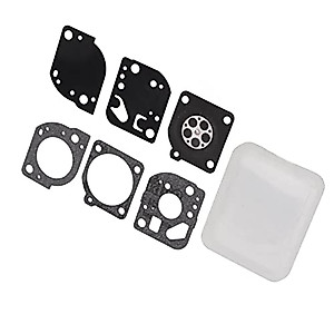 TOPINCN Carburetor Diaphragm Kit Gasket for Zama RB 111 Carb Repair Set Chainsaw Repair Accessories Garden Tool Lawn Mower Replacement Parts