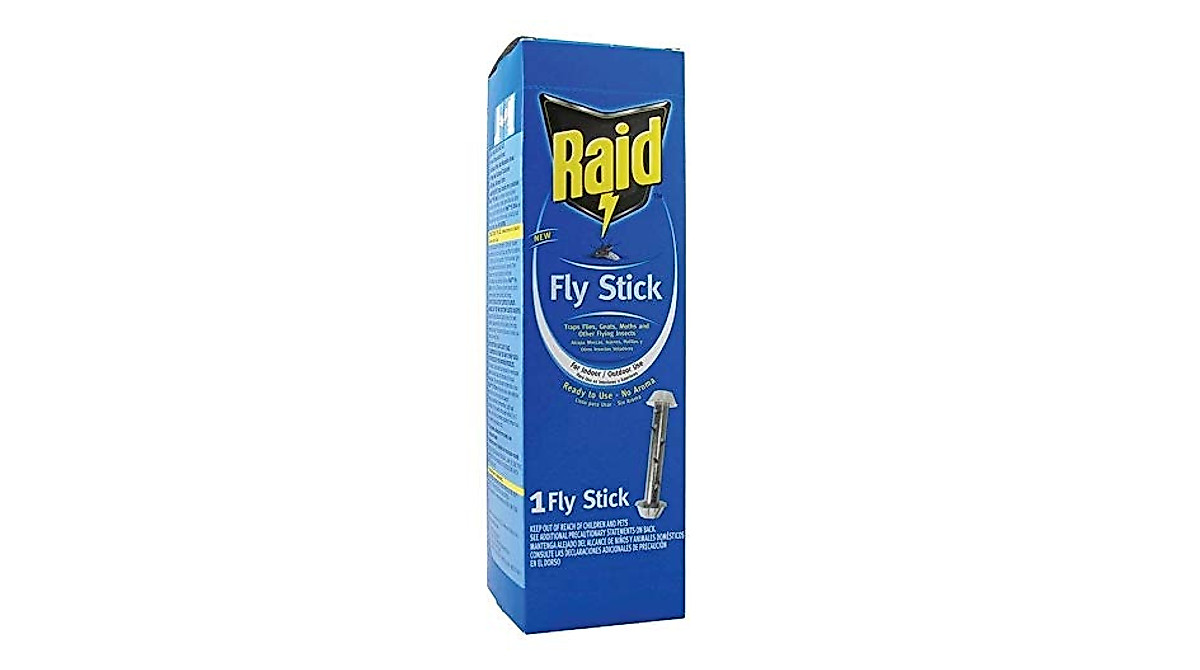 Raid Fly Stick, Pack of 6, Each Trap Catches up to 150 Flies, Indoor ...