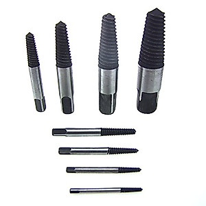 HFS (R) 8 piece Easy Out Screw Bolt Extractor Set