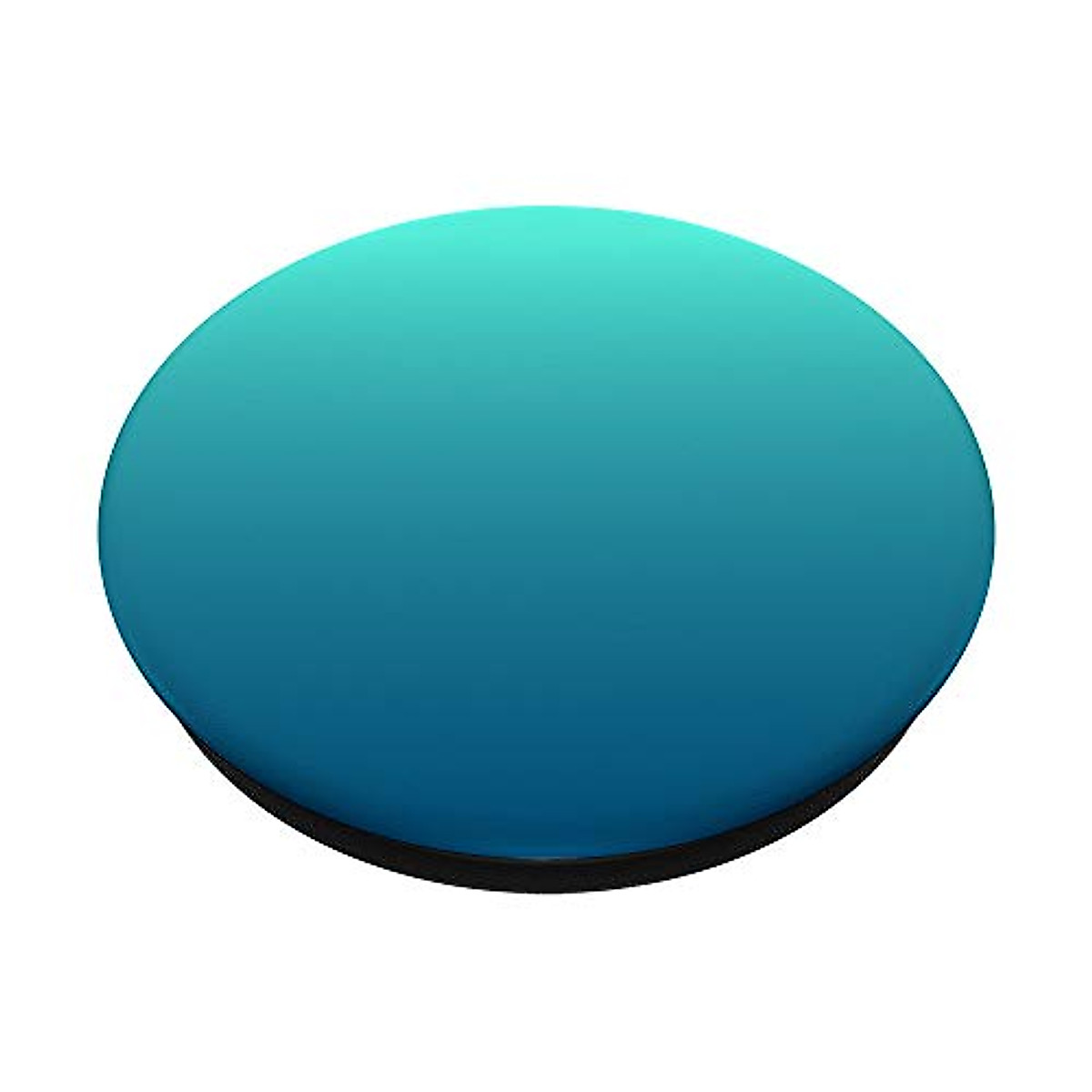 Simple Solid Color Chic Ombre Turquoise Design PopSockets Swappable PopGrip