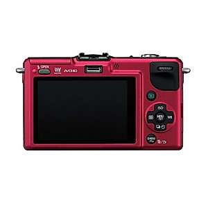Panasonic digital SLR camera GF2 kit lens (14mm / F2.5 pancake lens included) full high-definition movie SLR Fine Red DMC-GF2 CR