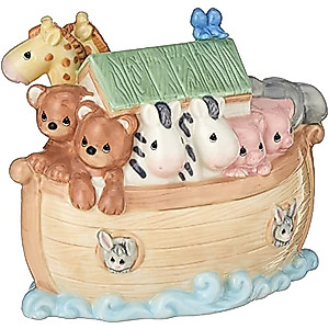 Precious Moments Overflowing with Love Noah's Ark Porcelain Nursery Décor Night Light 173433