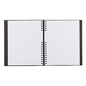 Blueline NotePro Notebook, Black, 11 x 8.5 inches, 300 Pages (A10300.BLK)