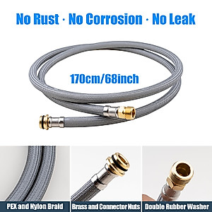faucet hose replacement parts for Grohe 48293000 Flexible Kitchen Faucets Hose