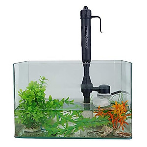 Keenso Electric Aquarium Gravel Cleaner, Automatic Fish Tank Cleaning Tools Gravel Vacuum for Aquarium, Suitable for Change Water Wash Sand Water Filter and Water Circulation