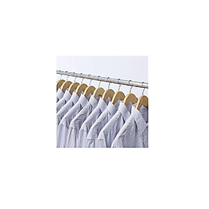 Organize It All 15-Pack Natural Dress Hanger with Wood Bar