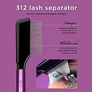 Real Techniques Everyday Eye Essentials Makeup Brush Kit, Eye Makeup Brushes for Eye Liner, Eyeshadow, Brows, & Lashes, Synthetic Bristles, Cruelty-Free & Vegan, 8 Piece Set