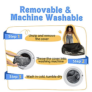 Large Orthopedic Dog Bed Washable - XL Dog Couch Sofa - Four Sides Dog Beds Waterproof Non-Slip for Large Sized Dogs