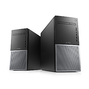 Dell XPS 8950 Desktop - Intel Core i9-12900K Processor, 16GB DDR5 RAM, 1TB HDD, Intel UHD 770 Graphics, Optical Drive, Killer Wi-Fi 6, Liquid Cooled, McAfee 12 Month Service, Windows 11 Pro - Black