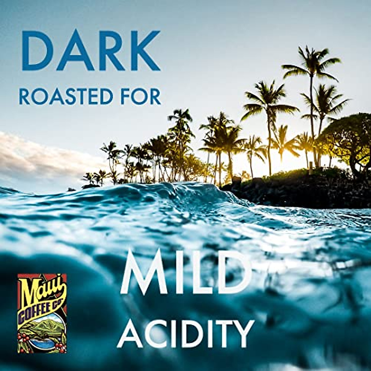 Maui Coffee Company, Maui Blend Chocolate Macadamia Nut coffee, 7 oz. - Ground
