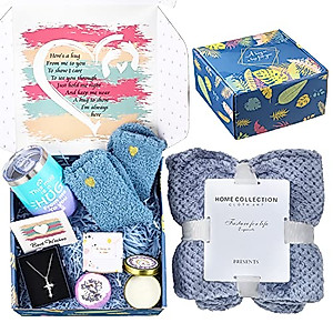 Get Well Soon Gifts for Women Care Package for Women After Surgery Gift Baskets for Women Birthday Gift Unique Friendship Sympathy Inspirational Gift Thinking of You Gift Relaxing Spa Gift Blanket Mug