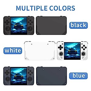 RGB30 Handheld Game Console 4 inch IPS Retro Hand-held Games Consoles Hand Held Video Game System Support Multiplayer WF BT RK3566 White