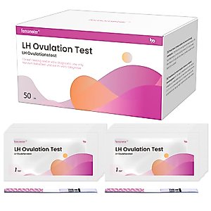 Femometer Ovulation Test Strips, 50 LH Strips for Women Over 99% Accurate & Easy to Use