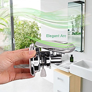 BOPai Elegant Suction Soap Dish for Shower, Powerful Vacuum Suction Cup Soap Holder, Bathroom Kitchen…