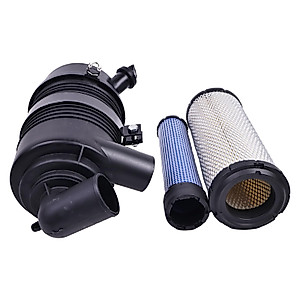 ZTUOAUMA Air Filter Housing Assembly 6670851 G057511 with Air Filters 6672467 6672468 Compatible with Bobcat 325 Replace Donaldson P821575 P822858