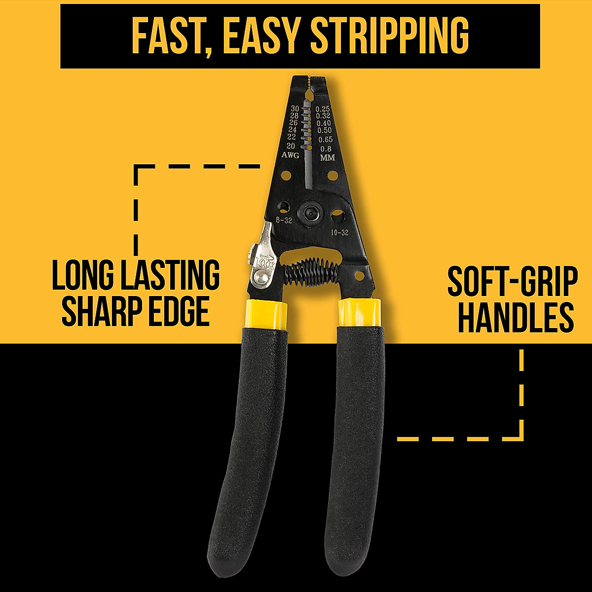 InstallerParts Professional Network Tool Kit 15 In 1 - RJ45 Crimper Tool Cat 5 Cat6 Cable Tester, Gauge Wire Stripper Cutting Twisting Tool, Ethernet Punch Down Tool, Screwdriver, Knife