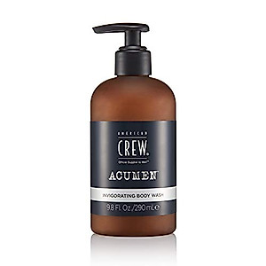 American Crew Men's Body Wash, Acumen with Cranberry Extract, Gently Cleanses Skin, 9.8 Fl Oz