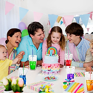 20 Pieces Birthday Squad Drink Pouch Bag with Straw Birthday Queen Heavy Duty Hand-Held Translucent Reclosable Zipper Smoothie Juice Pouches Stand-up Plastic Pouches for Birthday Party Adults