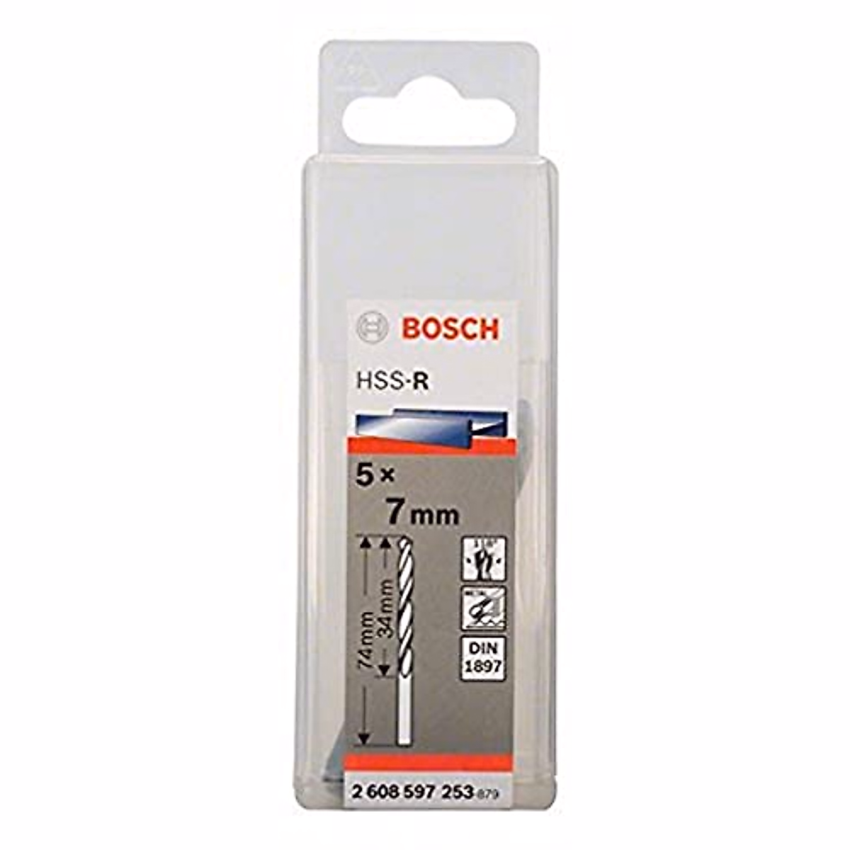 Bosch 2608597253 Stub Drill Bits