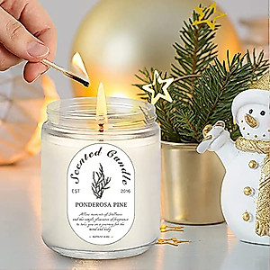 4 Pack Candles for Home Scented, Lavender Candle, Aromatherapy Jar Candles, 28 oz 200 Hour Long Lasting Candles, Scented Candles Gift Set for Women, Perfect for Birthday Gifts