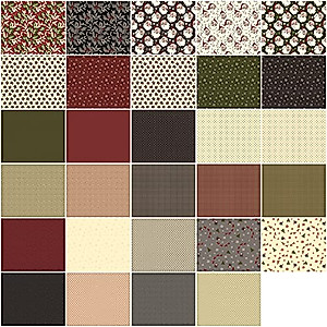 Riley Blake Designs Riley Blake Christmas at Buttermilk Acres 10'' Stacker 42pcs, Multi Yard