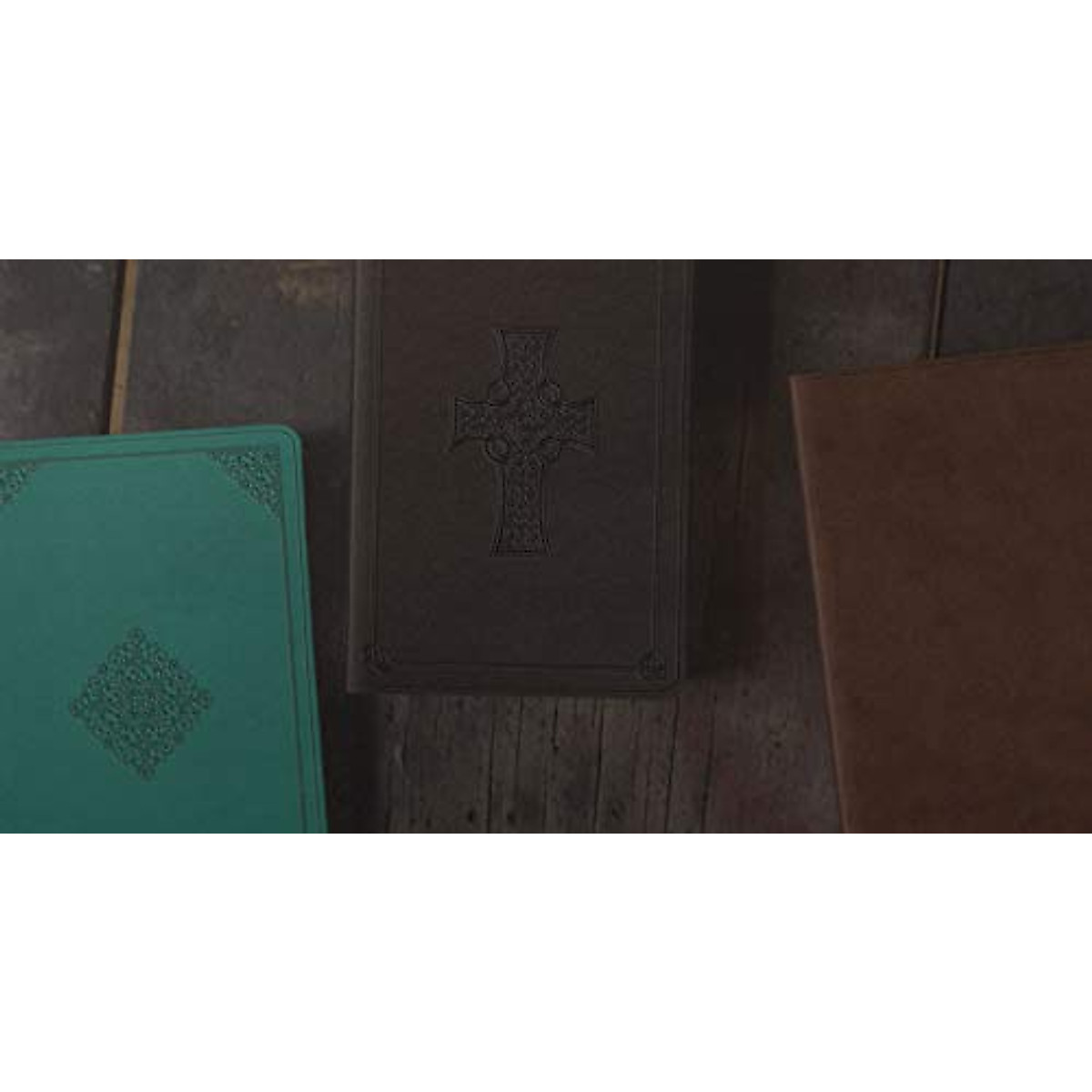 ESV Value Large Print Compact Bible (TruTone, Teal, Ornament Design Size: 8.0)