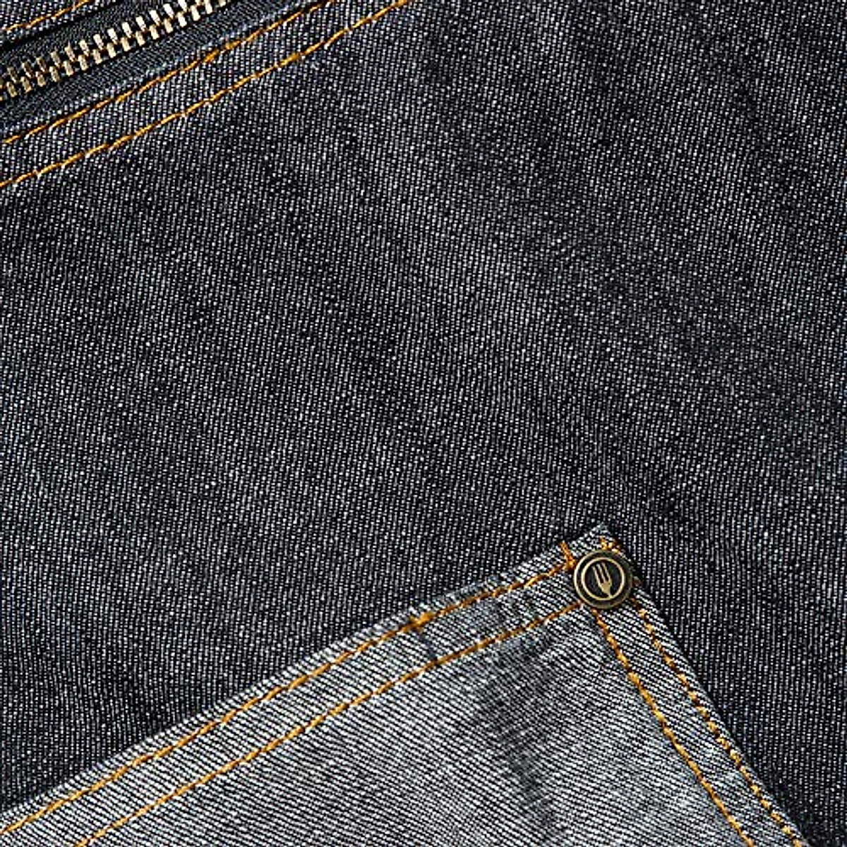 Chef Works Unisex Manhattan Half Bistro Apron, Black, One Size