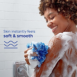 NIVEA Nourishing Botanical Blossom Body Wash for Dry Skin, 20 Fl Oz