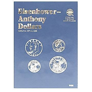 Rare Coins Eisenhower & Susan B Anthony Dollars 9023 Whitman New Folder