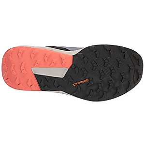 adidas Women's Terrex Trailrider GTX Trail Running Shoe, Silver Violet/Blue Dawn/Coral Fusion, 8