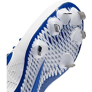 Nike Women's Zoom Hyperdiamond 3 Elite CS Softball Cleat (10, White/Game Royal-White)