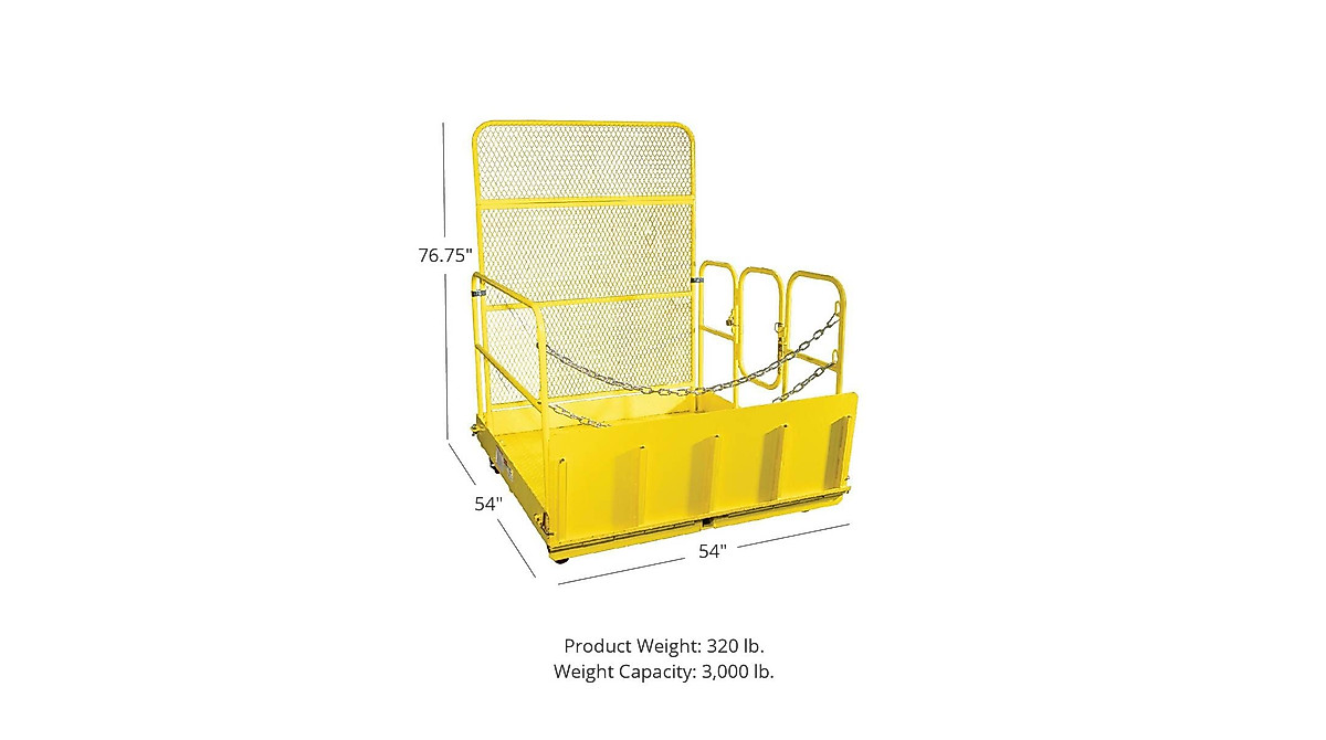 Buy Titan Mobile Easy Loading Work Platform for Forklifts