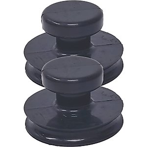VANZACK Singing Bowl Replacement Part 2pcs Buddha Sound Bowl Lifting Handles Replacement Suction Cups for Singing Bowl Suction Cup Handle