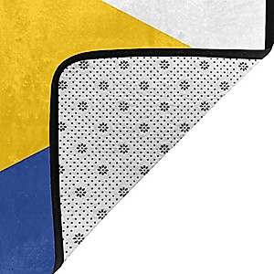 LIICHEES Flag of Snowchester, Dream SMP Area Rug 63x48in Washable Rugs for Living Room Bedroom Large Rug Indoor Decorative Carpet Yoga Mat