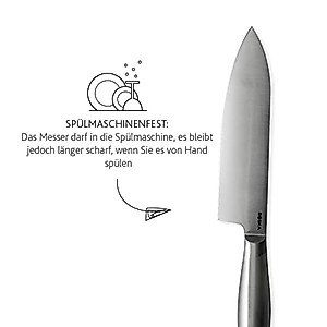 BOSKA 357681 Chef Knife Copenhagen - Kitchen Knives for Chopping, Slicing Knife for Meat Cutting and Dicing Gourmet Food - Ultra Sharp Professional Durable