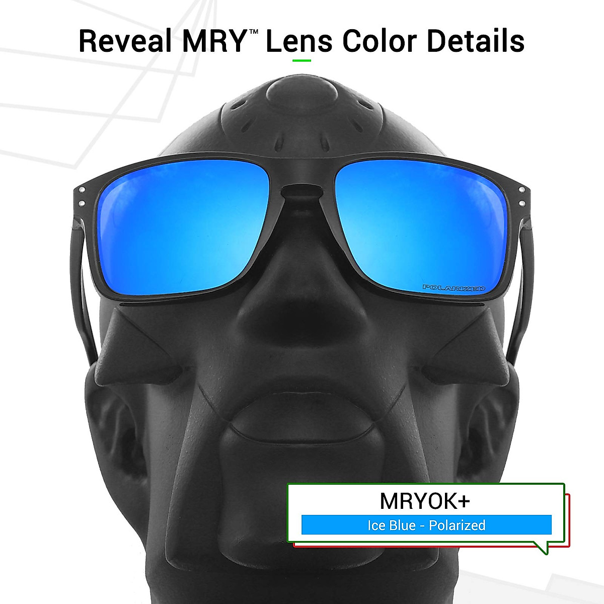 Mryok+ Polarized Replacement Lenses for Bose Tempo - Ice Blue