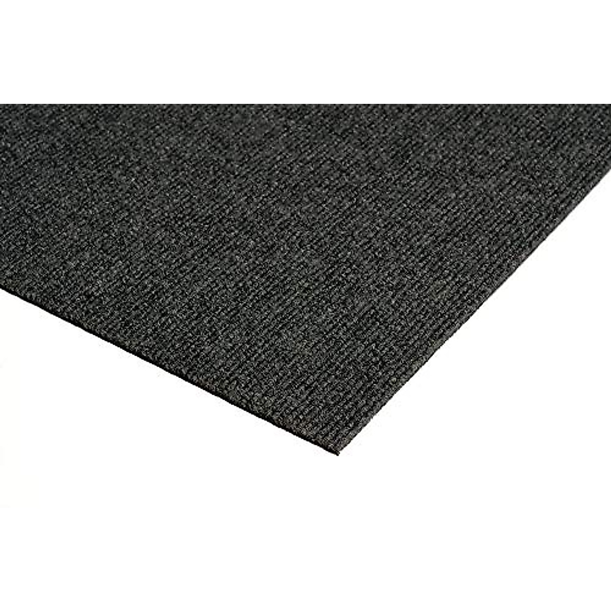 Indoor - Outdoor Area Rugs and Runners Constructed with Superior PET Fiber Made from 100% Purified Recycled Bottles. (9' x 12', Black Ice)